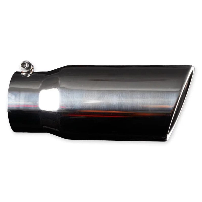 Universal Stainless Steel Exhaust Tip - Black Bandit - Mini maxx tuner